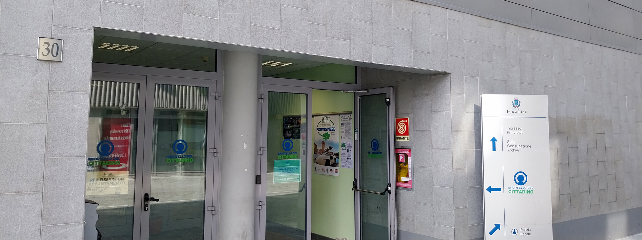 Sportello del Cittadino - Comune di Formigine